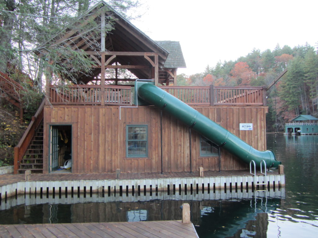 Lake Slide 90 Degree Custom - Slide Innovations